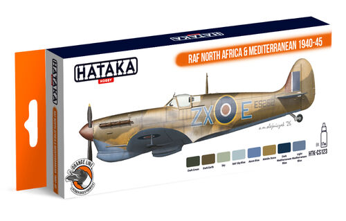 NEW! Hataka Hobby HTK-CS123 RAF North Africa & Mediterranean (1940-1945)