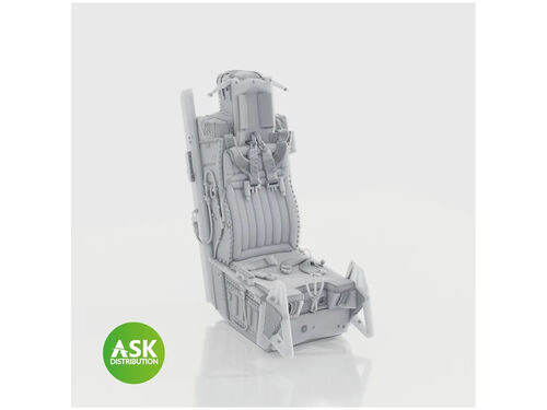 NEW! Art Scale Kit A48108 F-16 Early ACESS II Ejection Seat With Seat Belts (For Kinetic)