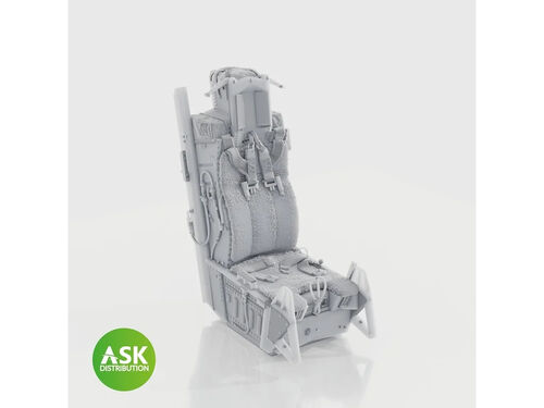 NEW! Art Scale Kit A48112 F-16 Late ACESS II Ejection Seat With Seat Belts (For Kinetic)