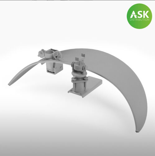 NEW! Art Scale Kit A48102 North American B-25 J Mitchell - 3D-Printed Cockpit Coaming (for Hong Kong Models Kits)