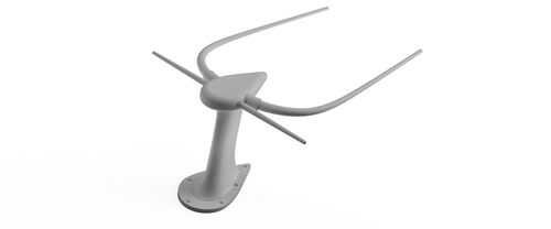 NEW! Art Scale Kit A48105 North American B-25 J Mitchell - 3D-Printed Antena AS-27/ARN-5 / Fuselage on the Pilots Front (for Hong Kong Models Kits)