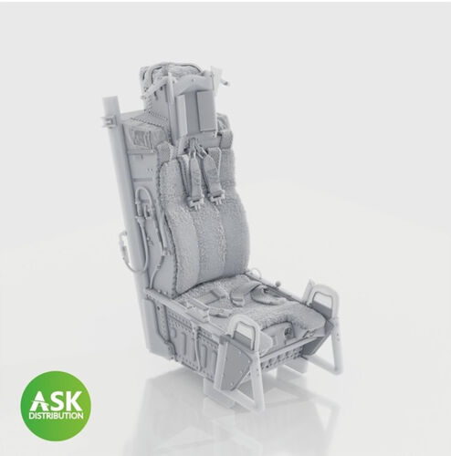 NEW! Art Scale Kit A48106 Fairchild A-10 C Thunderbolt II - Ejection Seat ACES II WITH Seat Belts (for Great Wall Hobby Kits / 3D-Printed)