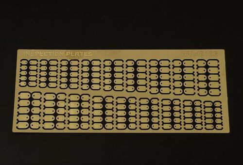 NEW! Brengun L48186 Inspection Plates - Round Rectangular