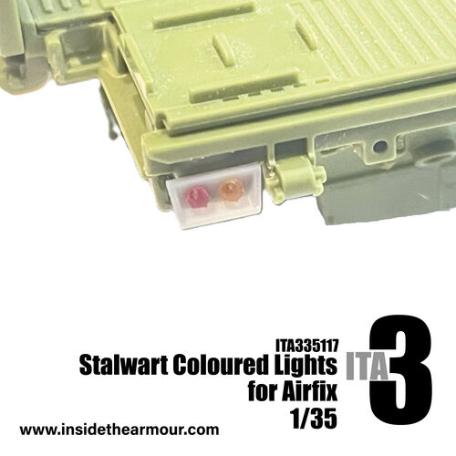 NEW! Inside the Armour ITA335117 FV622 Stalwart - Coloured Lights Set (for Airfix Kits / 3D-Printed)