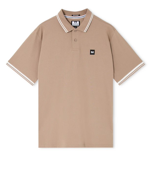 WEEKEND OFFENDER LEVANTO POLO MAJICA DRIFTWOOD