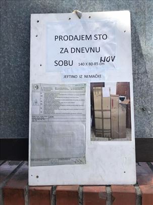 Sto za dnevnu sobu - NOV