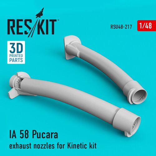 RES/KIT U48-0217 FMA IA 58 Pucara - Exhaust Nozzles (for Kinetic Kits)