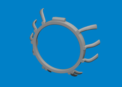 Eduard 6481118 A6M5 Zero - Exhausts (for Eduard Kits / 3D-Printed)