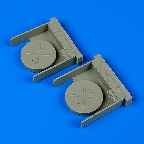Quickboost 48686 MiG-29A Fulcrum - Exhaust Covers Type B Accessories (for GWH Kits)