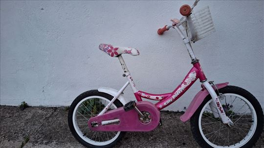 Dečiji bicikl Kitty Dolly 16 – Pink sa korpicom