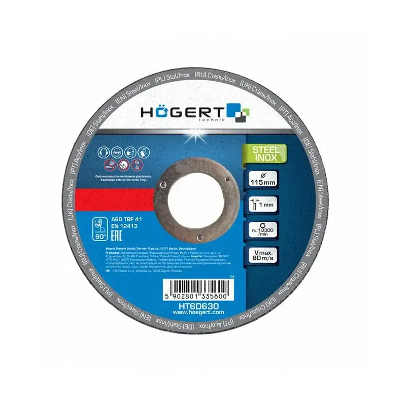 HÖGERT Rezna ploča za metal/inox 230 × 1,9 mm — ECO