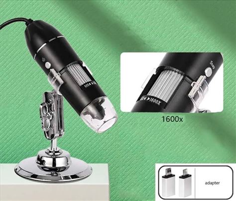 Mikroskop 1600x – Nevidljivi svet u HD rezoluciji