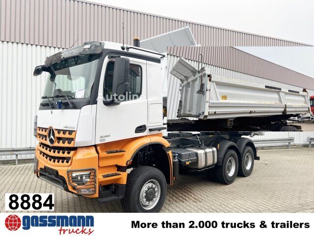 Novi Mercedes-Benz Arocs 3351 AK 6x6, Grounder, Bordmatik kiper