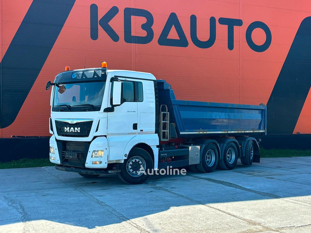 MAN TGX 35.480 8x4*4 BOX L=6456 mm kiper