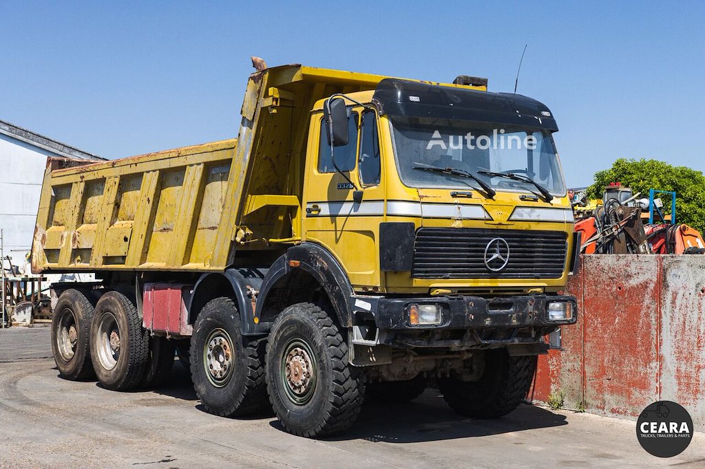 Mercedes-Benz NG 3328 OM422 camion allemande! MILLE-PATTES kiper