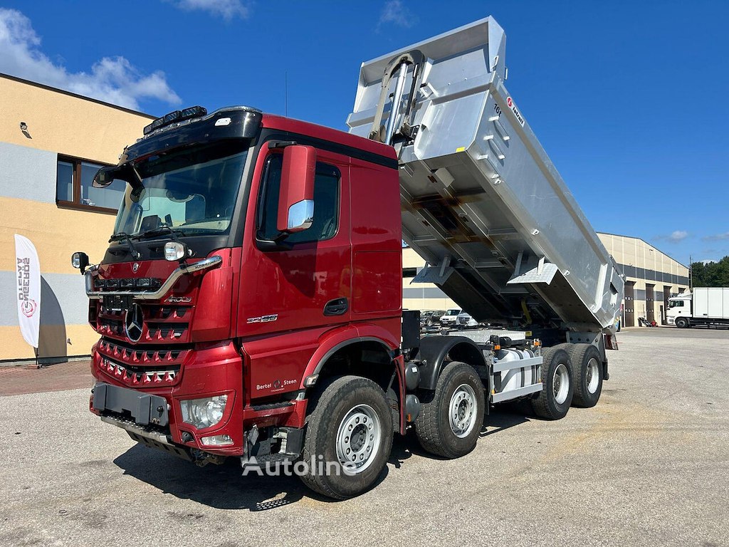 Mercedes-Benz AROCS 3258 8X4 EURO6 + RETARDER + FULL STEEL kiper