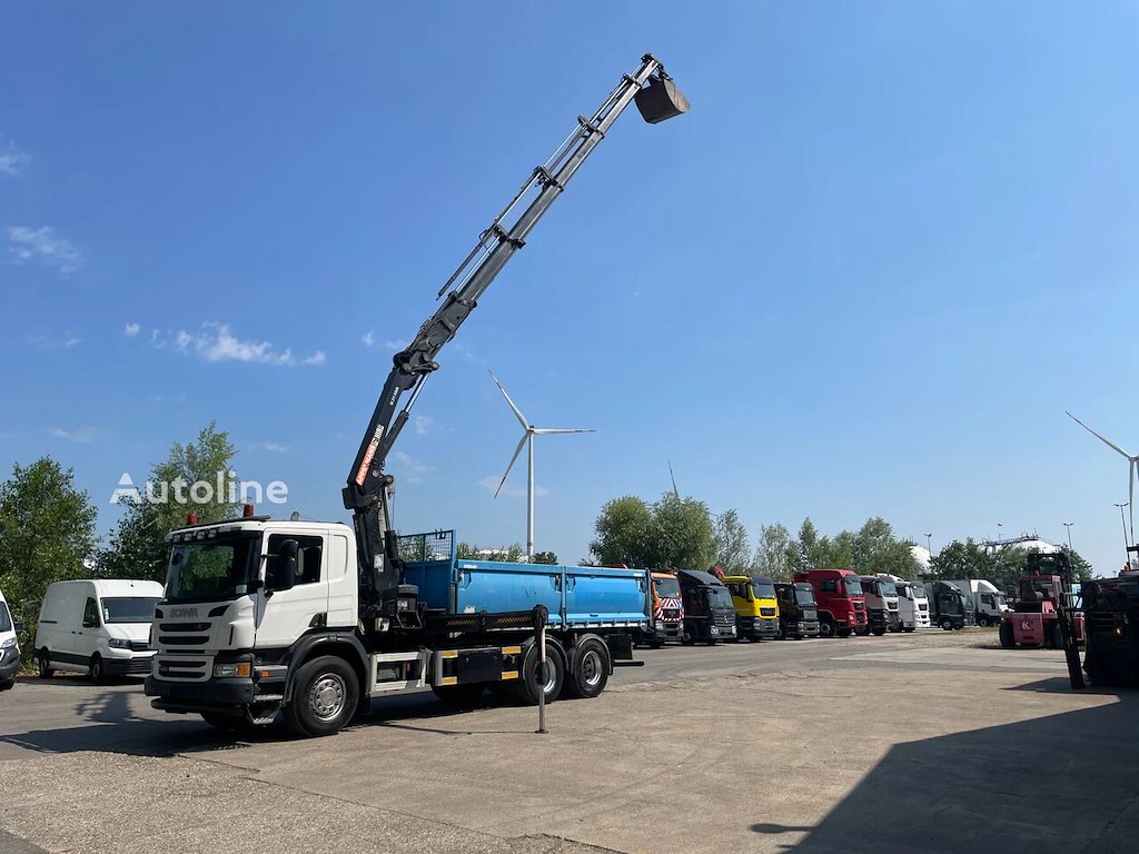 Scania P400 6x4 Hiab 211-Ep 5 kiper