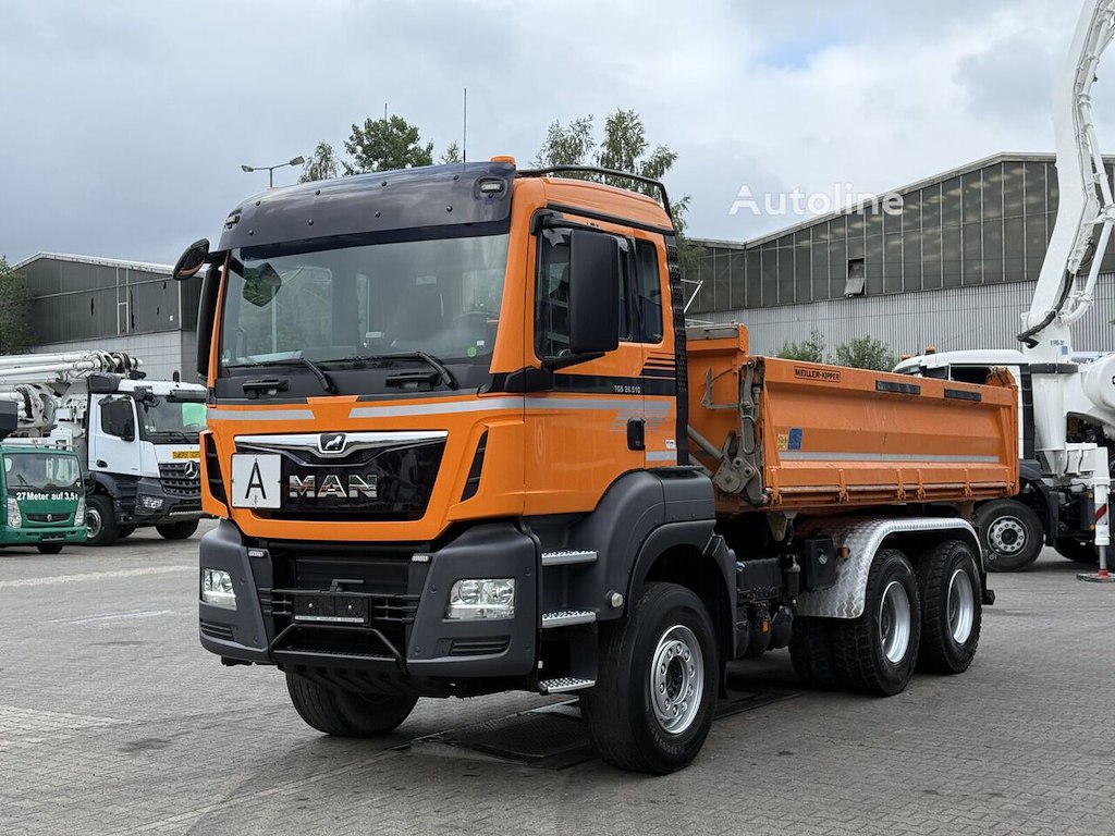 MAN TGS 26.510 6x4 EURO6 WYWROTKA TRÓJSTRONNA kiper