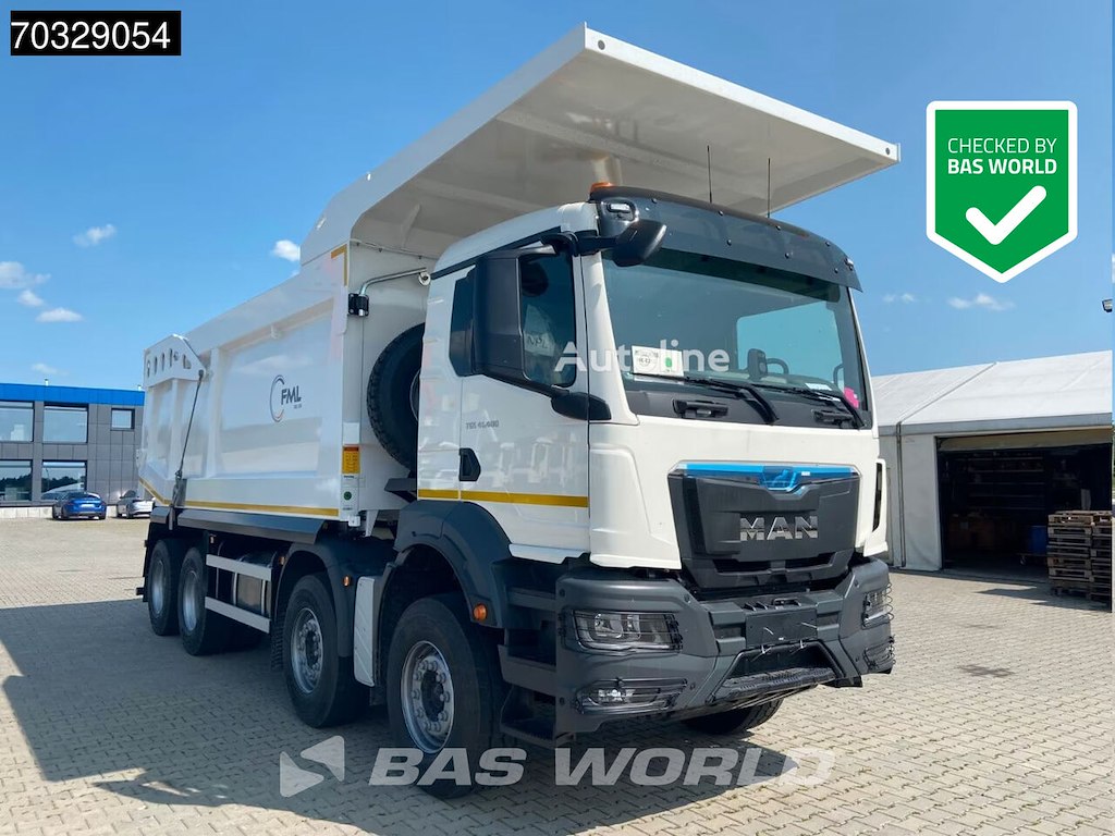Novi MAN TGS 41.400 TGS 8X4 NEW! 23m3 FML Tipper Full steel manual Euro 2 kiper