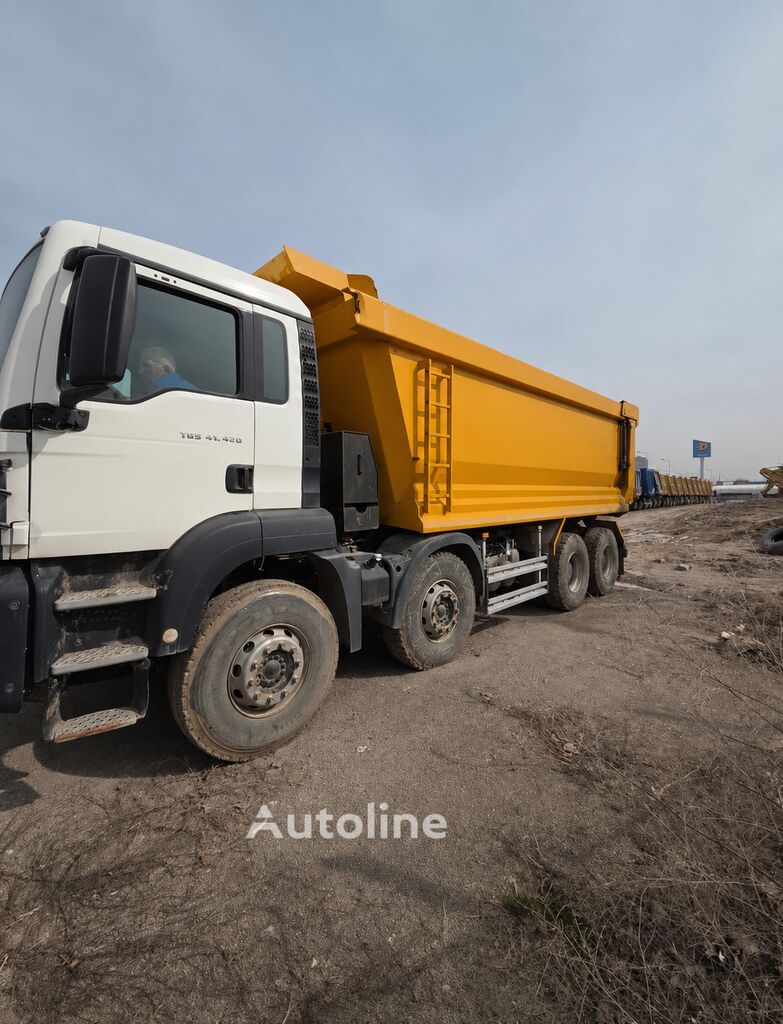 MAN TGS 41.420 manual 8x4 tipper 22 kubic kiper