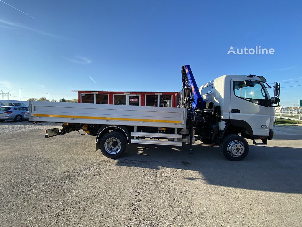 Novi Mitsubishi Fuso Canter 6S15 PM 6522P Kran kamion s ravnom platformom