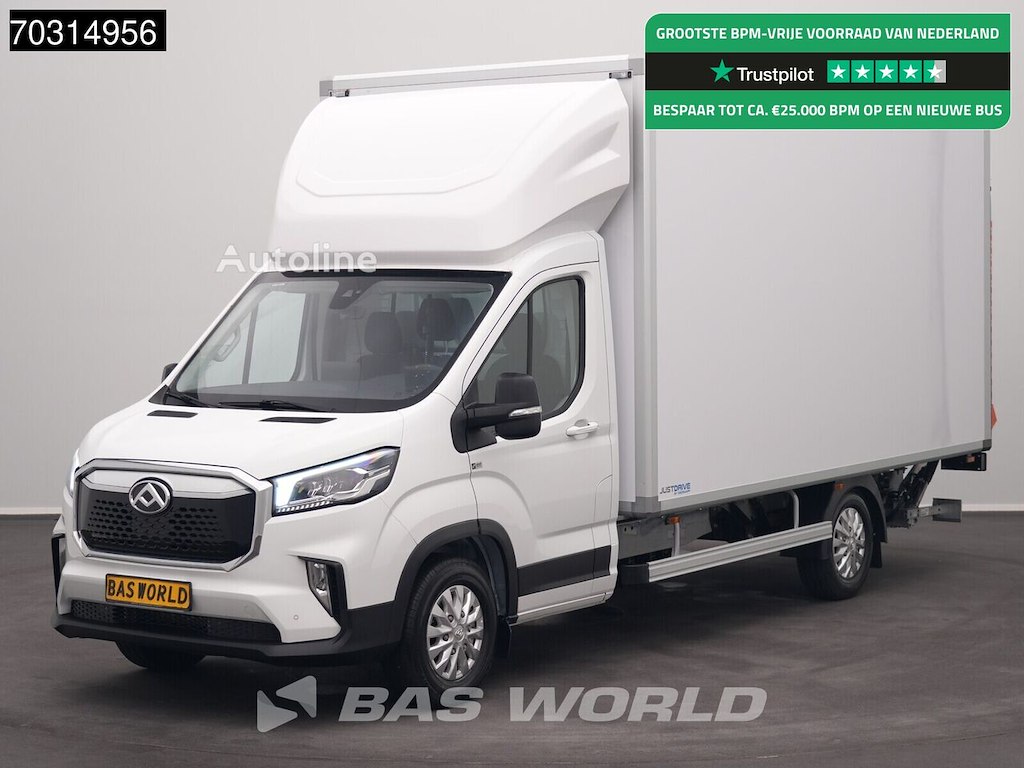 Novi Maxus eDeliver 9 100% Elektrisch 65kWh Dhollandia Laadklep Bakwagen Ca kamion furgon