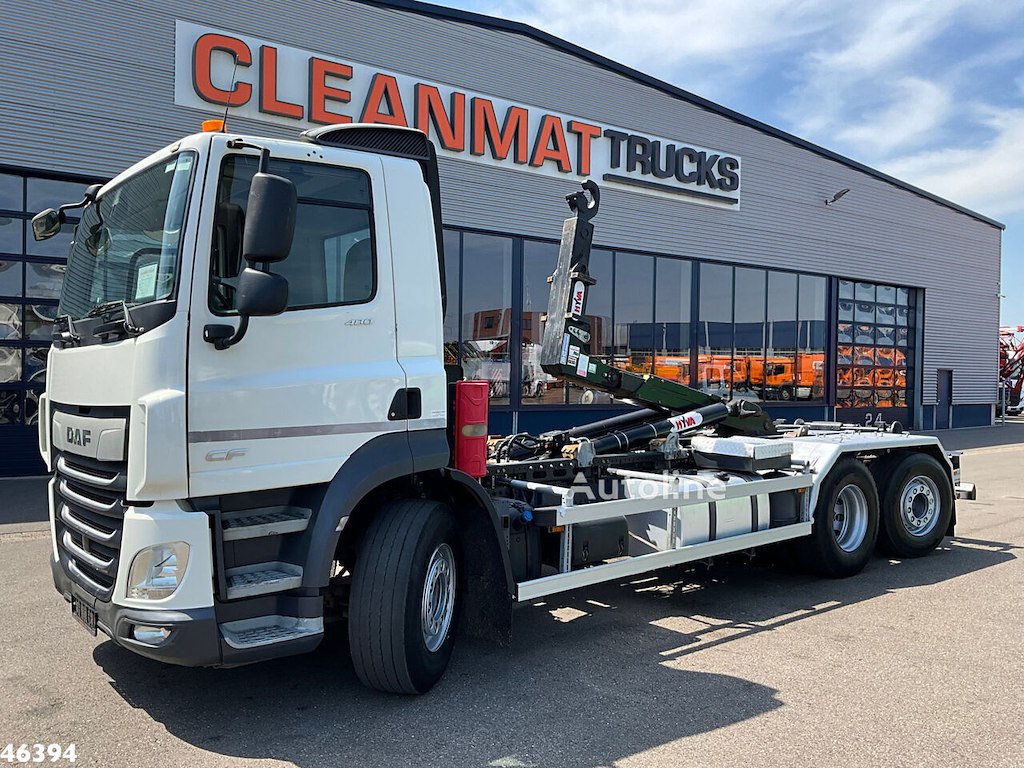 DAF FAN CF 480 Euro 6 Hyvalift 20 Ton haakarmsysteem kamion rol kiper