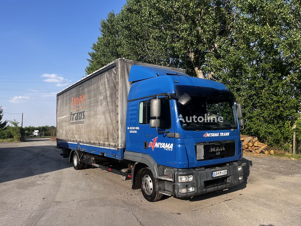 MAN TGL 12.250 kamion sa klizna zavesa cerada