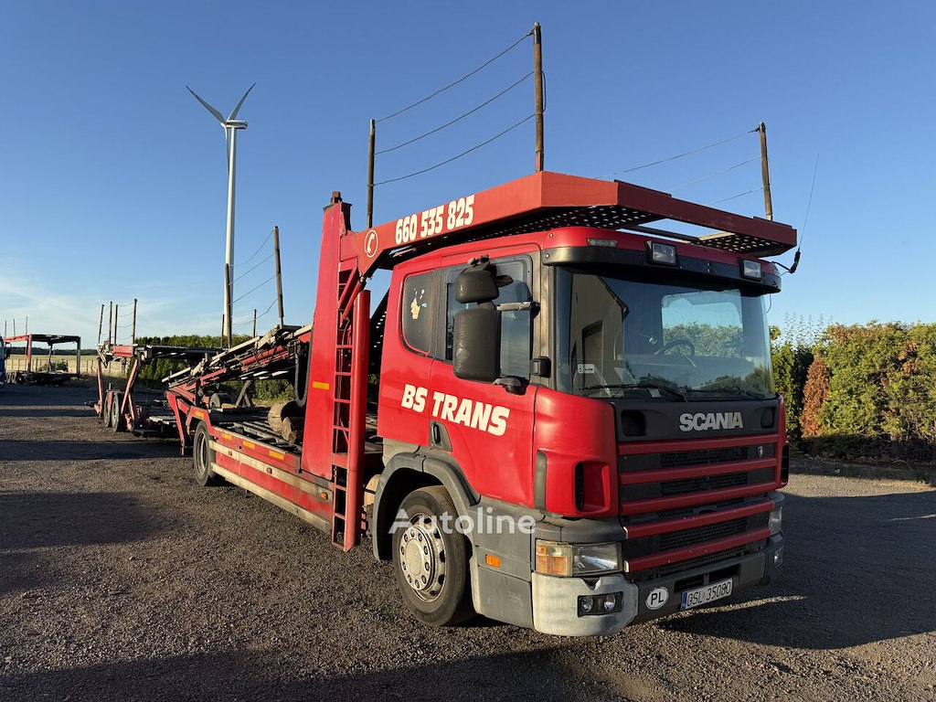 Scania P420 autotransporter + prikolica autotransportera