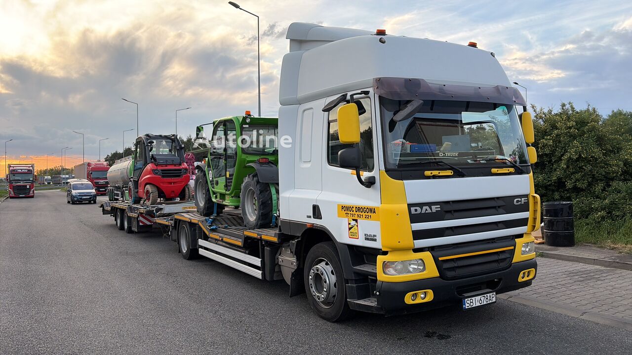 DAF CF 75 360 autotransporter + prikolica autotransportera