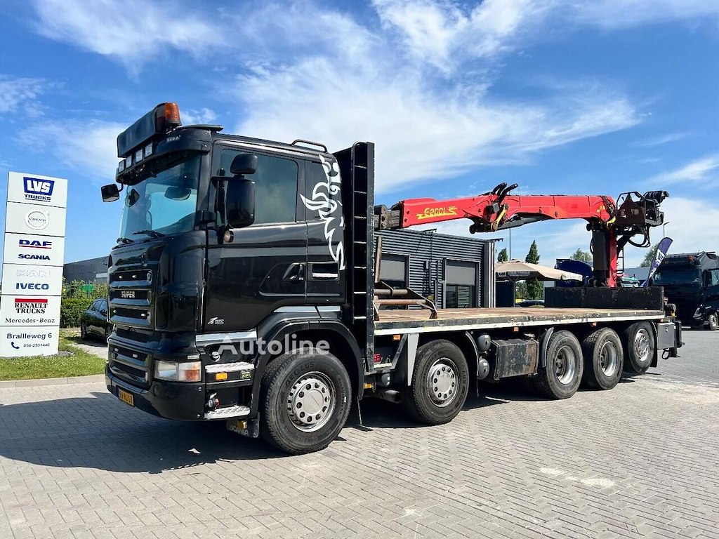 Scania R 480 B 10X4*6 Epsilon Palfinger SRX 47 kamion platforma