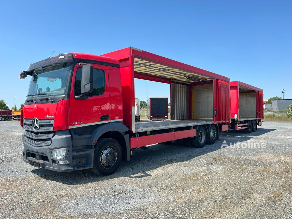 Mercedes-Benz Antos 2540 L 6x2 Pritsche LBW kamion s ceradom