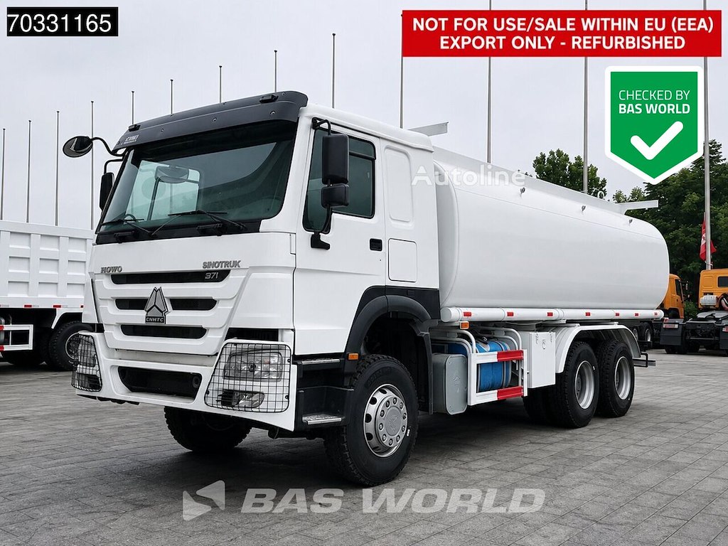 Nova Sinotruk Howo 371 6X4 autocisterna za gorivo