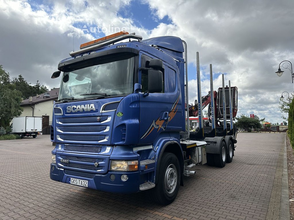 Scania R560 kamion za prevoz drva