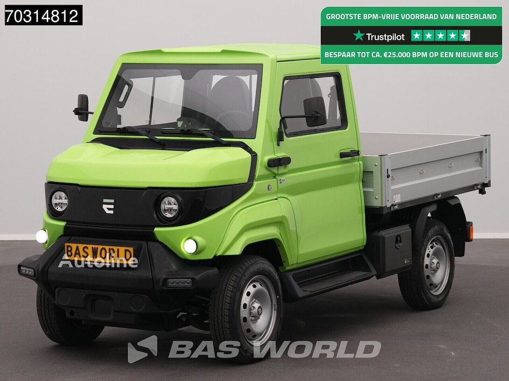 Novi Evum Motors aCar 4x4 Open Laadbak Allrad 100% Elektrisch 23kWh Pickup 4WD kamion s ravnom platformom < 3.5t