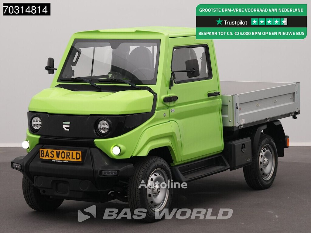 Novi Evum Motors aCar 4x4 100% Elektrisch 23kWh Open Laadbak Pritsche Pickup kamion s ravnom platformom < 3.5t
