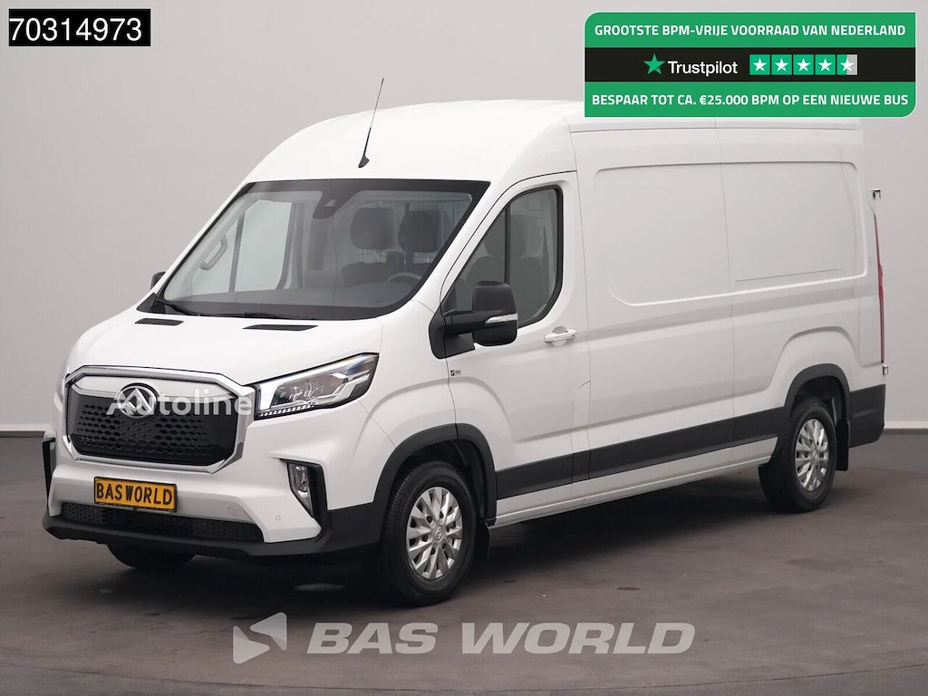Maxus eDeliver 9 Elektrisch 72kWh 288km WLTP Stad 204PK Snelladen L3H2 laki furgon