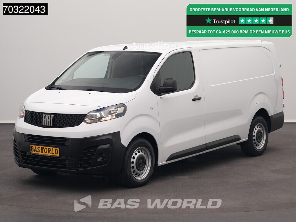 Fiat Scudo 102PK L3H1 Klima Tempomat Parkensensoren Euro6 L3 Airco Cr laki furgon