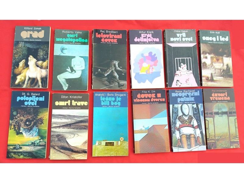 Kentaur Naučna fantastika (12 knjiga )