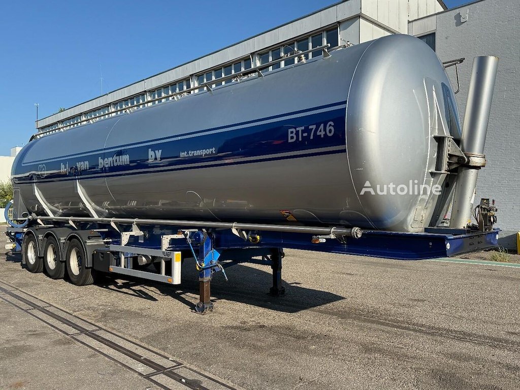 LAG O-3-40 02 3 AXLE + TIPPER 61.000 LITER BULK cisterna silos