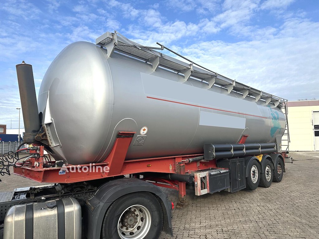 Feldbinder Kipp 52.5* Kipp-Silo* Liftachse cisterna silos