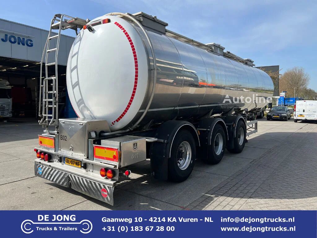 Magyar Inox Food Tank / 36.450 Lit / Steering Axle cisterna za prevoz hrane