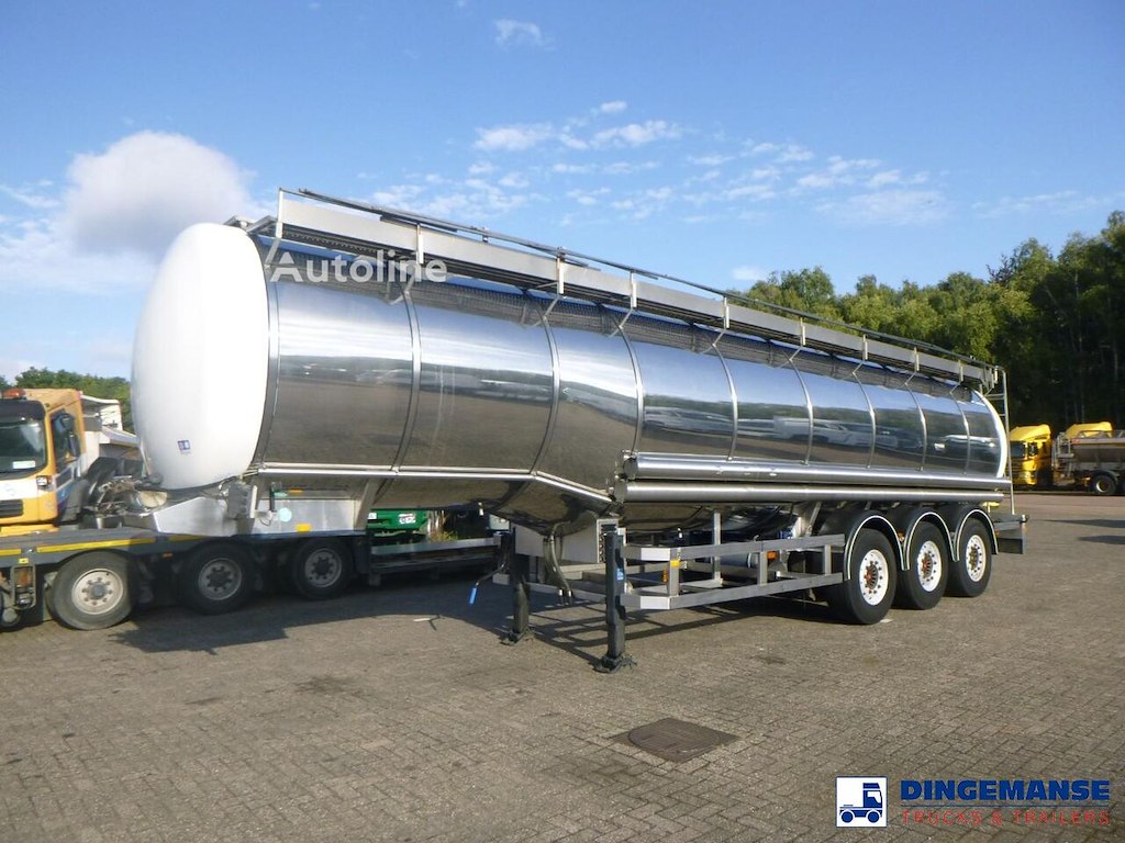 Dijkstra Chemical tank inox L4BH 34 m3 / 1 comp cisterna za prevoz hemikalija