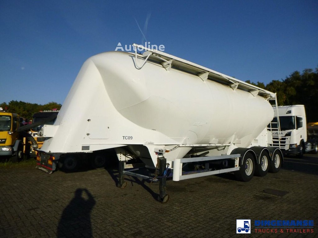 Spitzer Powder tank alu 37 m3 cisterna za prevoz cementa