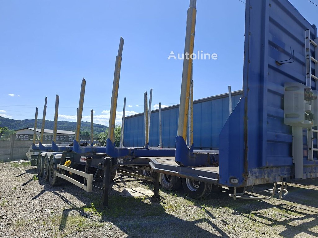 Fruehauf T39 poluprikolica za prevoz drva