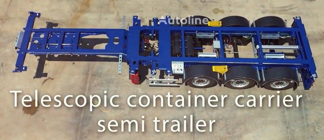 Nova TAL Trailer 2026 Telescopic Container Carrier Semi-Trailer 20x30x40x45' poluprikolica za prevoz kontejnera