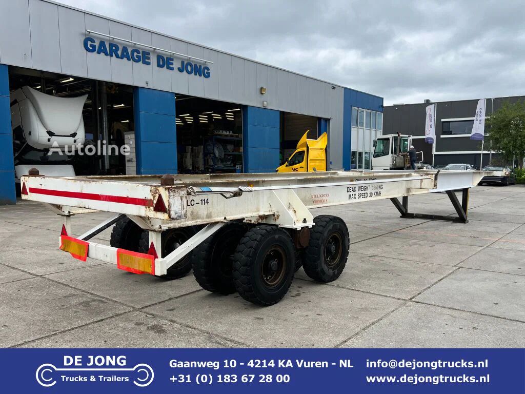Buiscar HD / 20 FT - 40 FT - 45 FT / Skeletal / Port Trailer poluprikolica za prevoz kontejnera