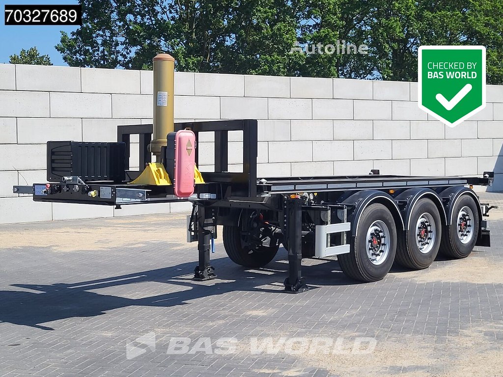 Özgül F 3 axles Tipping 2xLift Axle poluprikolica za prevoz kontejnera