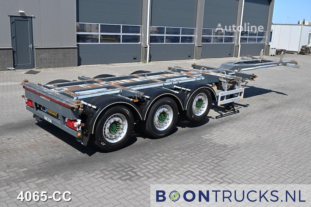 Pacton ET3 | 2x20-30-40-45ft HC * 3x EXTENDABLE * LIFT AXLE * NL TRAILE poluprikolica za prevoz kontejnera