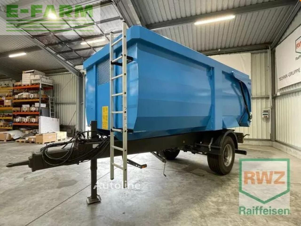 Krampe bb 460 muldenkipper prikolica kiper